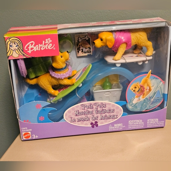 Barbie | Toys | Barbie Posh Pets Surf Adventure Dogs | Poshmark